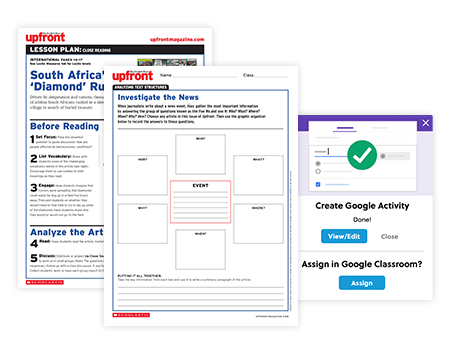 The New York Times Upfront | Current Events for Grades 9-12