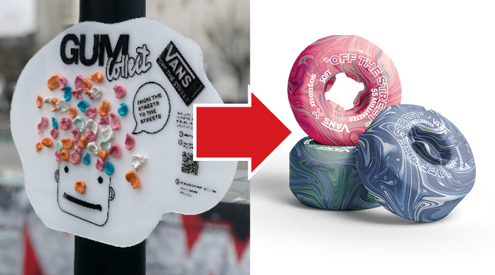 From Gum to Wheels