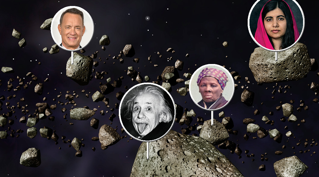 Famous Names in Space