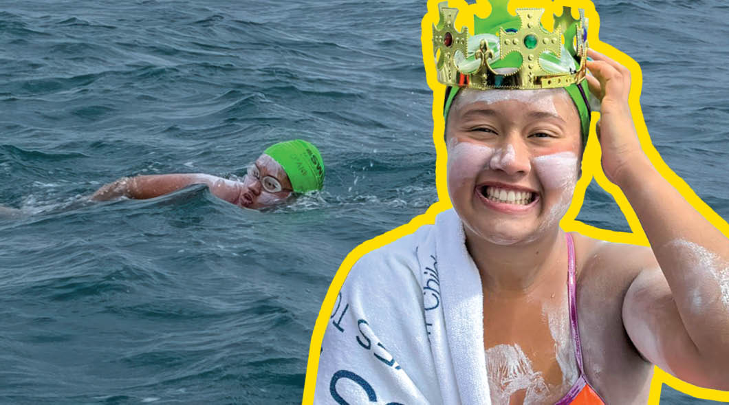 She Swam the English Channel