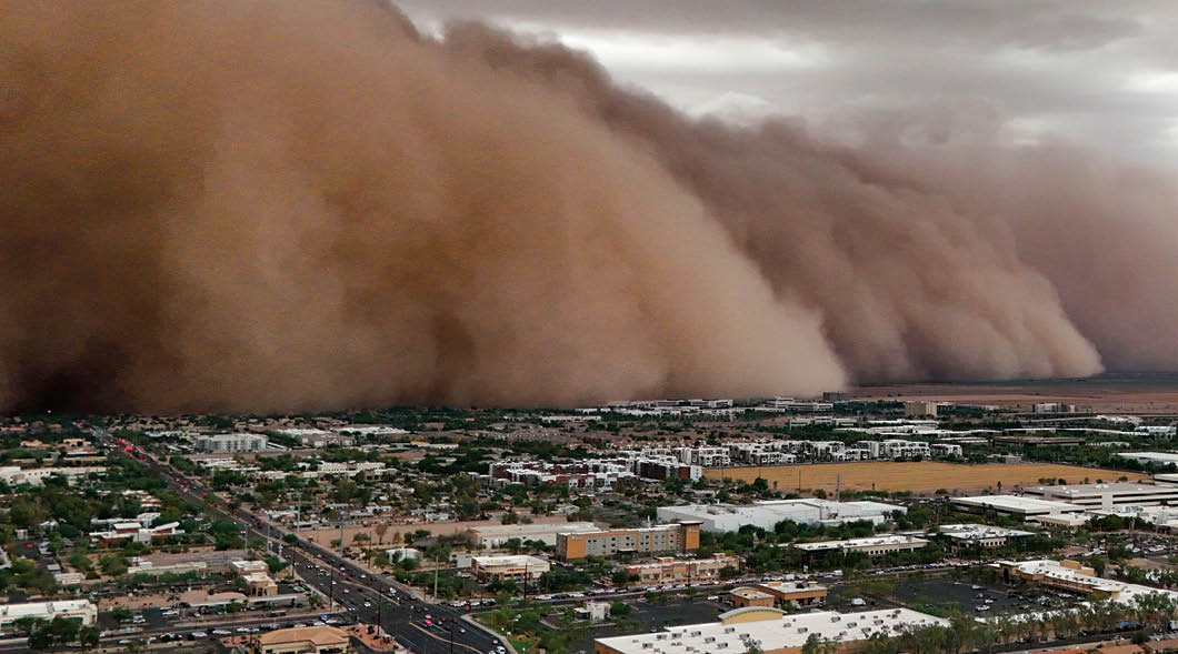 A Colossal Wall of Dust